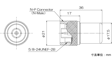 終端器「TR06N」Antenna Technology Inc.